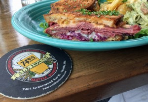 74th Street Ale House Red Reuben Sandwich