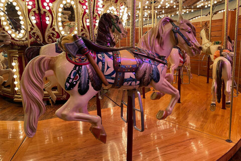 Seattle Waterfront Carousel at Miners Landing